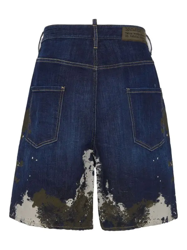 Dsquared2 Stretch-cotton Denim Shorts