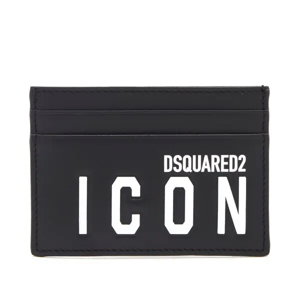 Dsquared2 Icon Cardholder - Black/white Print