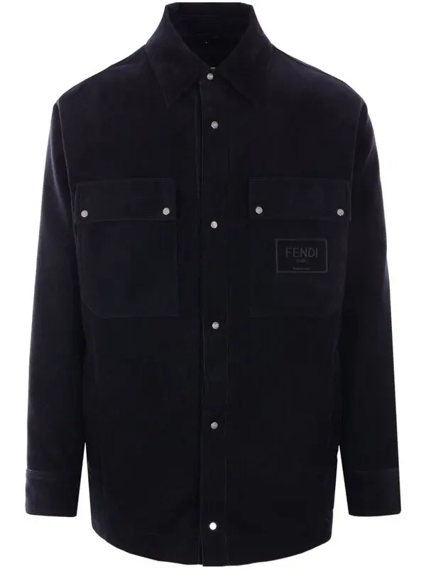 Fendi Corduroy Shirt Jacket