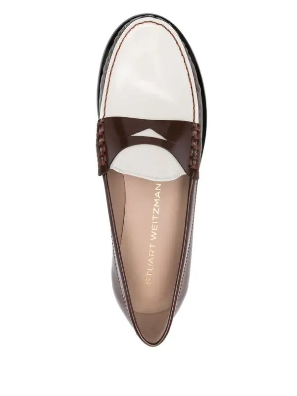 STUART WEITZMAN Lottie Loafers - Brown