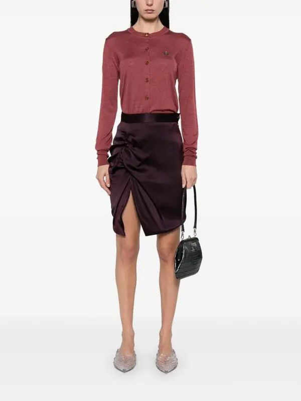 VIVIENNE WESTWOOD Side Panther Mini Skirt