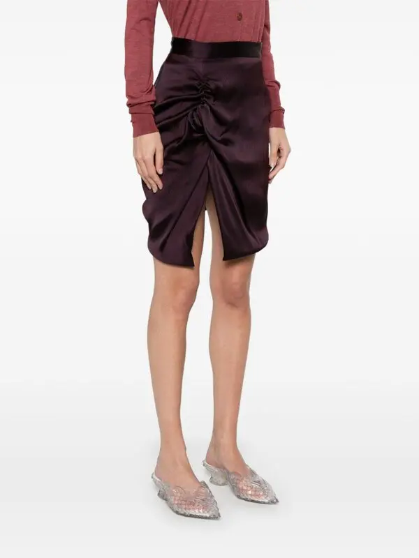 VIVIENNE WESTWOOD Side Panther Mini Skirt