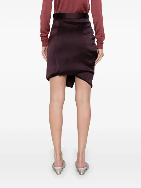 VIVIENNE WESTWOOD Side Panther Mini Skirt