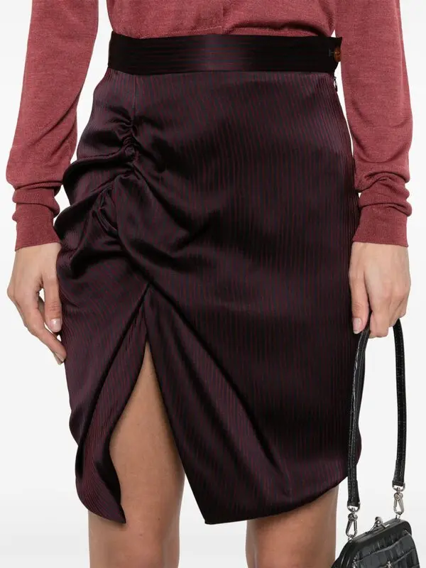 VIVIENNE WESTWOOD Side Panther Mini Skirt