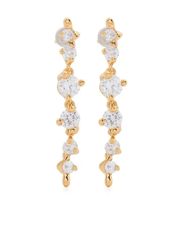 MARIA BLACK Medium Artic Earrings - Gold