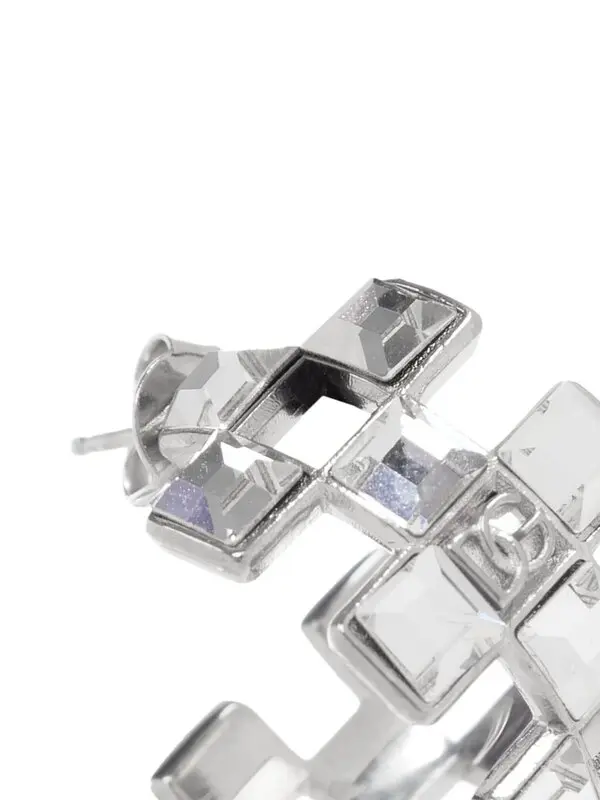 Dolce & Gabbana Crystal Hoop Earring