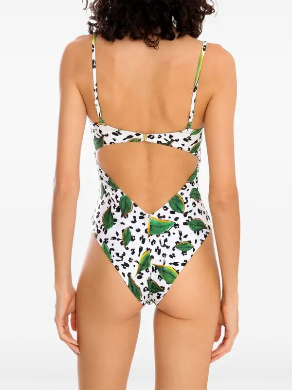 BRIGITTE Botanical-print Swimsuit