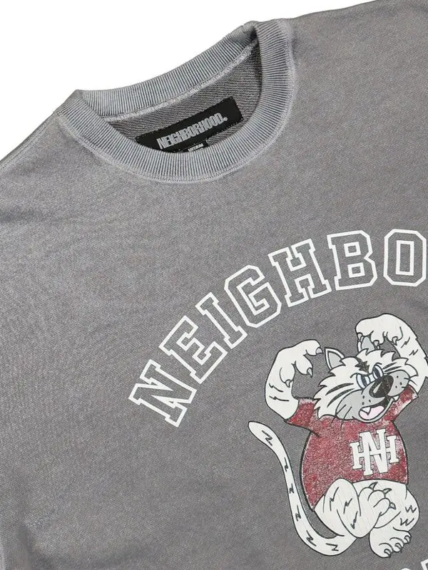 NEIGHBORHOOD Mascot-print Crewneck Sweatshirt