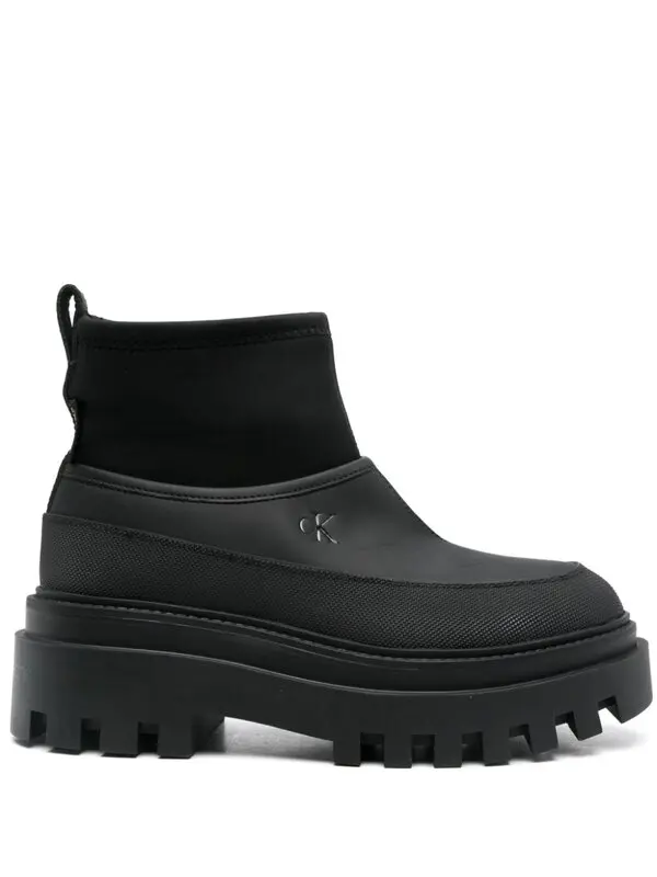 Calvin Klein Logo Boots