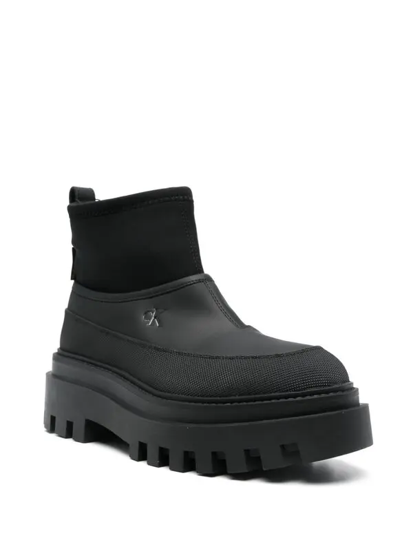 Calvin Klein Logo Boots