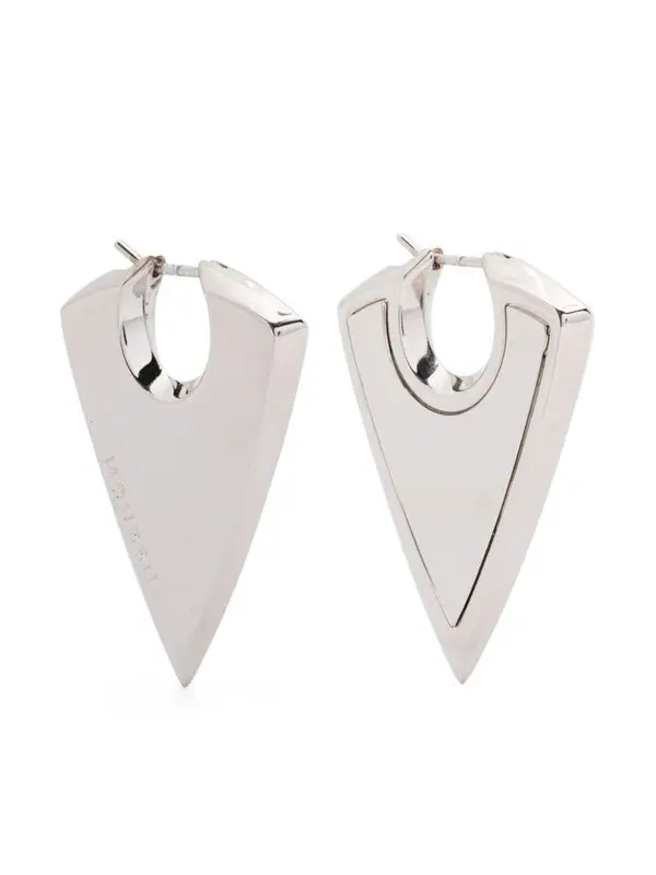 Alexander McQueen Arrow Earrings - Silver