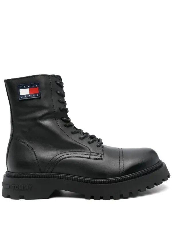 Tommy Hilfiger Leather Boots