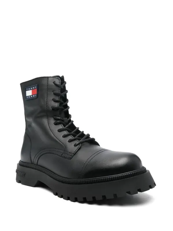 Tommy Hilfiger Leather Boots