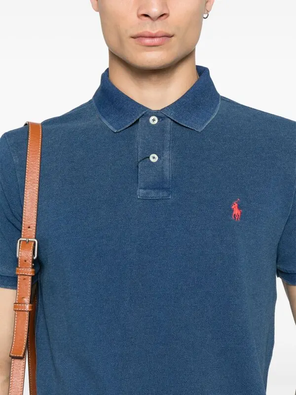 Polo Ralph Lauren Cotton Polo Shirt - Blue