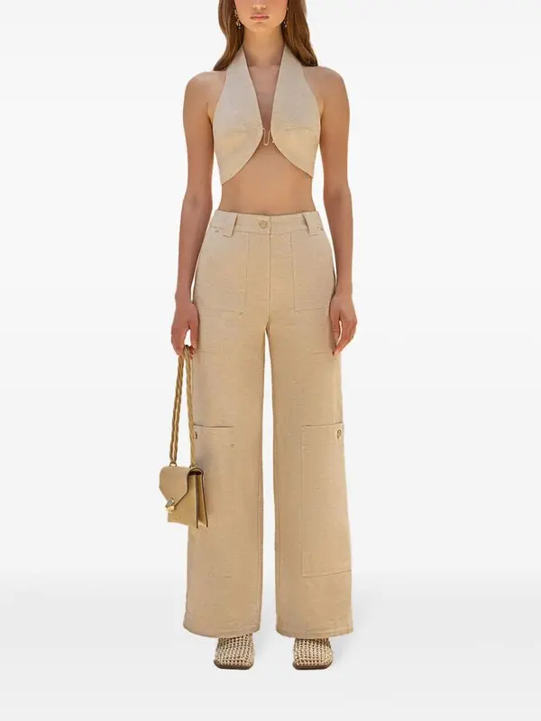 Cult Gaia Wynn Trousers - Neutrals