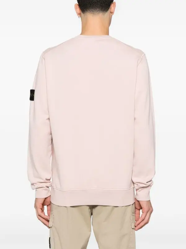 Stone Island Crewneck Sweatshirt With Compass Badge