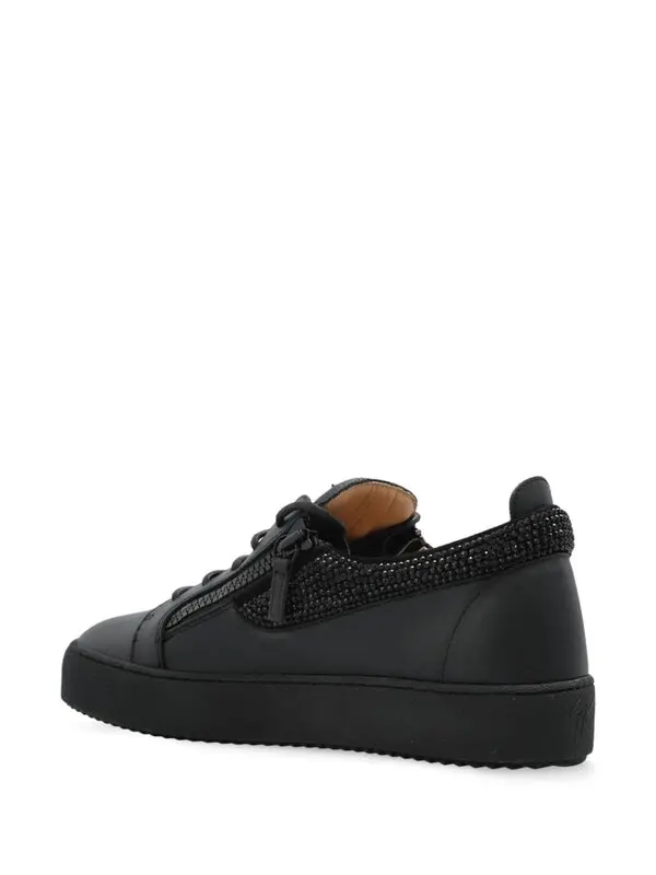 GIUSEPPE ZANOTTI Frankie Double-zip Low-top Sneakers