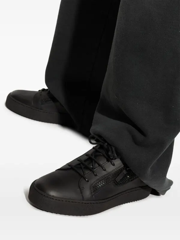 GIUSEPPE ZANOTTI Frankie Double-zip Low-top Sneakers