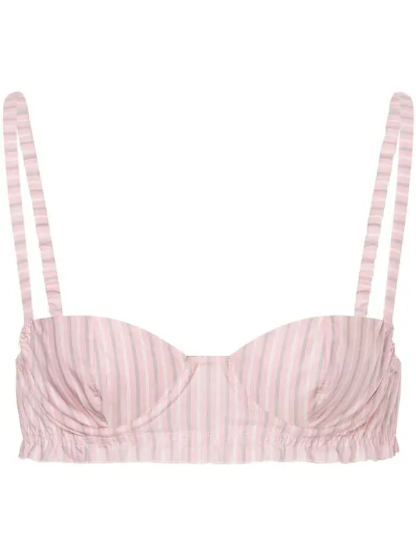 Philosophy Di Lorenzo Serafini Stripe Bra - Pink