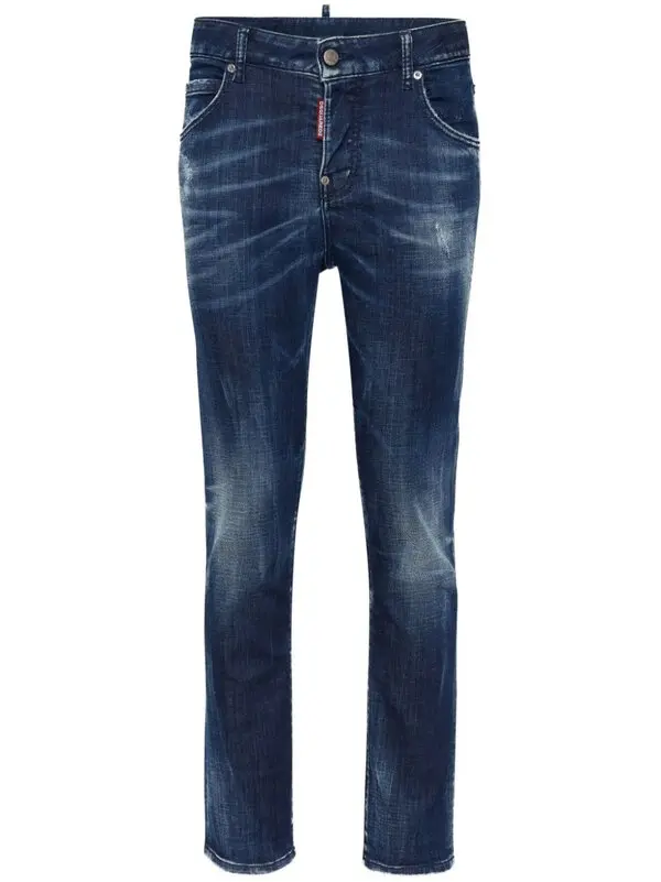 Dsquared2 Jennifer Mid-rise Jeans - Blue