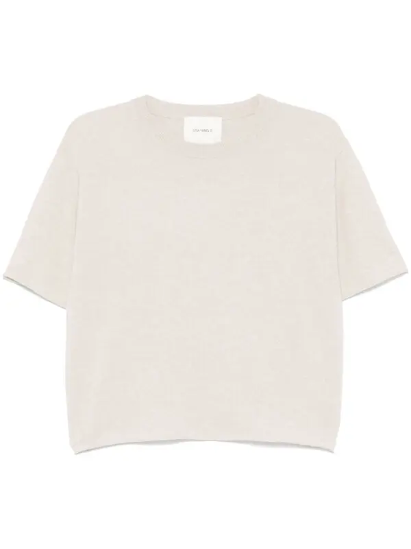 LISA YANG Cila T-shirt - Neutrals
