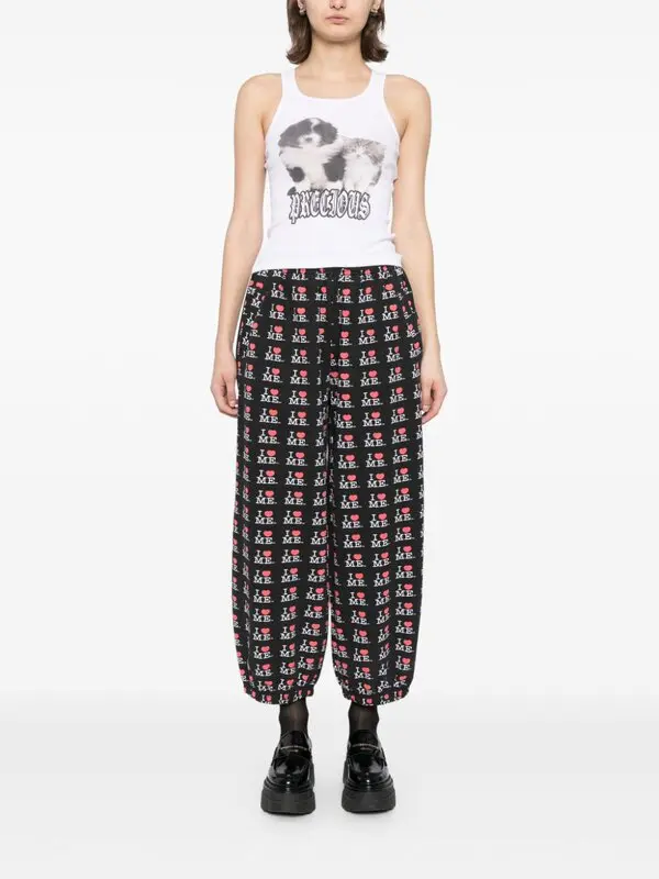 Ashley Williams I Heart Me Sweatpants - Black | Editorialist
