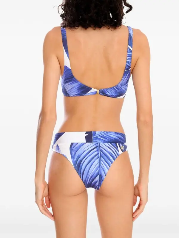 BRIGITTE Leaf-print Bikini