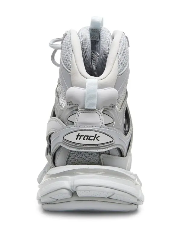 Balenciaga Track Hike High-top Sneakers - Silver
