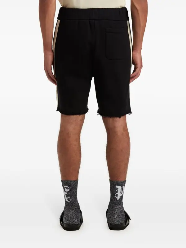 Palm Angels Logo Track Shorts - Black