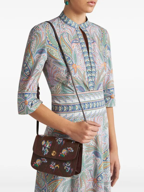 Etro Embroidered Crossbody Bag