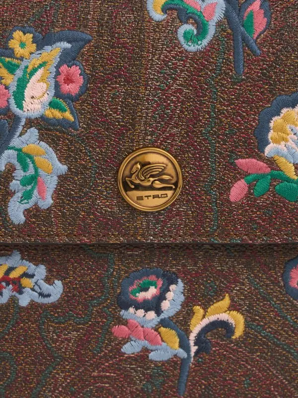 Etro Embroidered Crossbody Bag