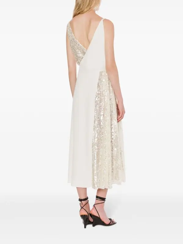 Philosophy Di Lorenzo Serafini Sequin-embellished Wrap Dress