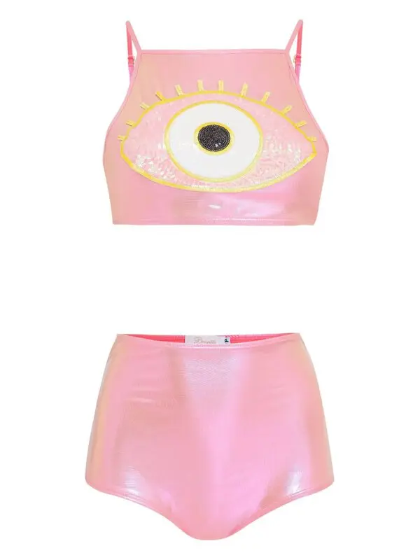 BRIGITTE Eye Carnaval Bikini - Pink