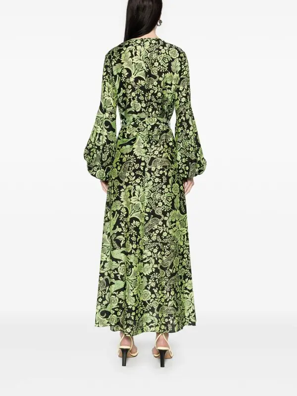Diane Von Furstenberg Sal Maxi Dress - Green