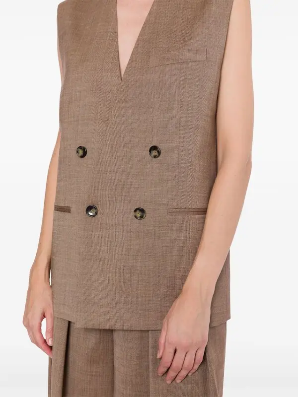 Philosophy Di Lorenzo Serafini Lapeless Double-breasted Gilet