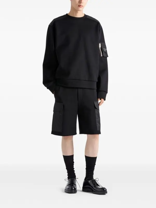 Prada Cotton Cargo Shorts