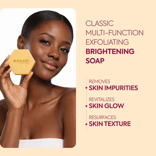 MAKARI Brightening Exfoliating Soap - None