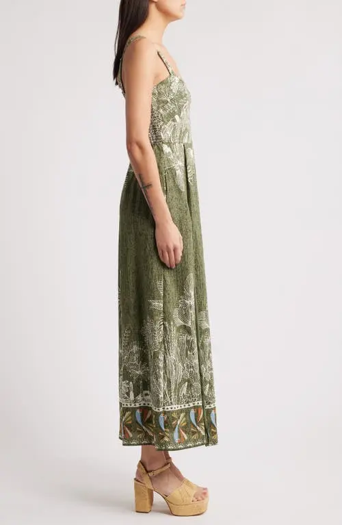slim fit dress slacks Ciebon Size S Green & Blue Viscose Blend Long Balloon Sleeve Wrap Dress —  Labels Resale Boutique main image 0