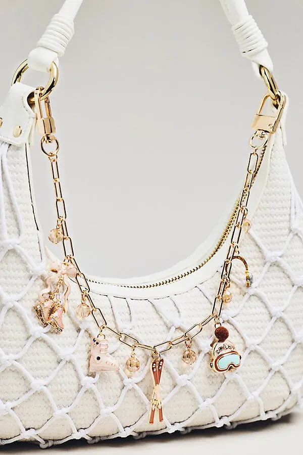 Anthropologie Party Bag Charm - Ski