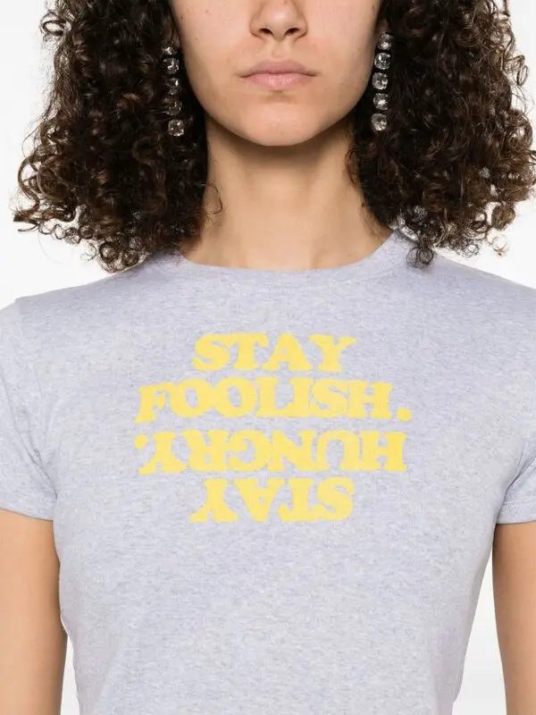 Coperni Stay Hungry-print T-shirt