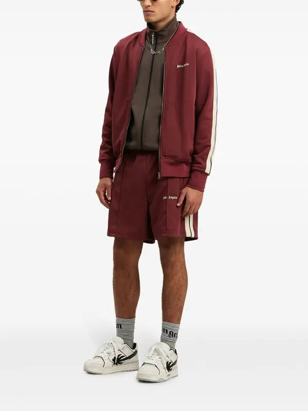 Palm Angels Logo Track Shorts - Red