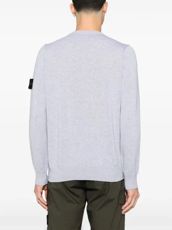 Stone Island Compass-badge Sweater - Grey
