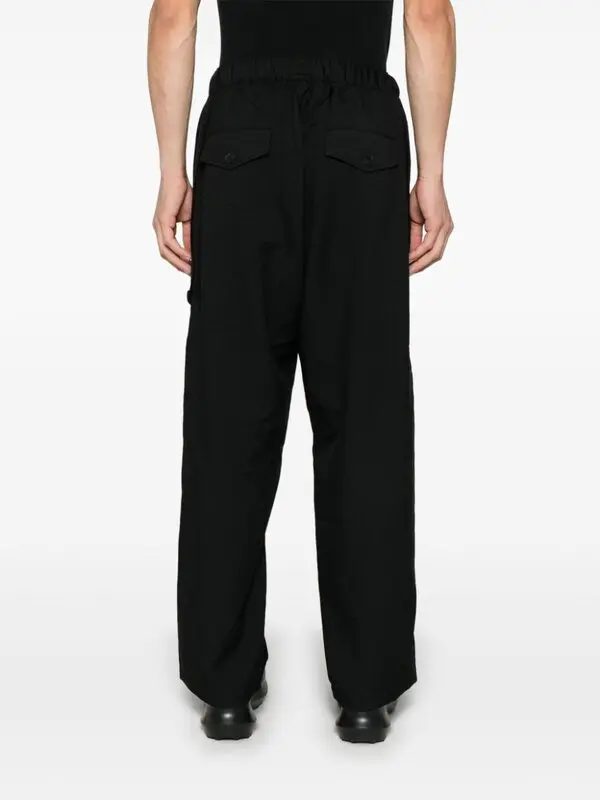 Y3 3 Stripes-logo Trousers
