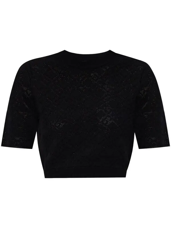 Givenchy Monogram Cropped T-shirt