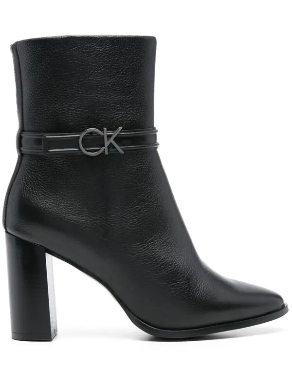 Calvin Klein 80mm Leather Boots