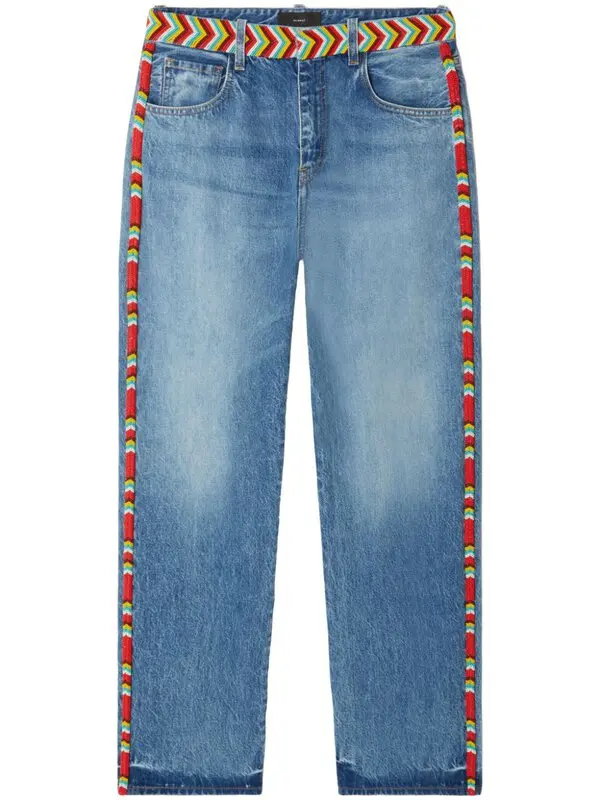 Alanui Memories Of The Savannah Jeans - Blue