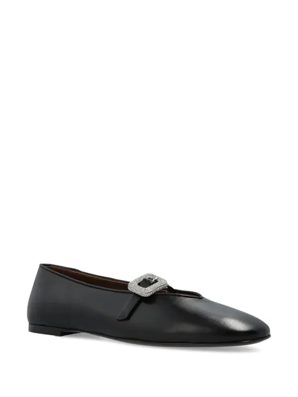 GIUSEPPE ZANOTTI Georgia Buckle Ballet Flats