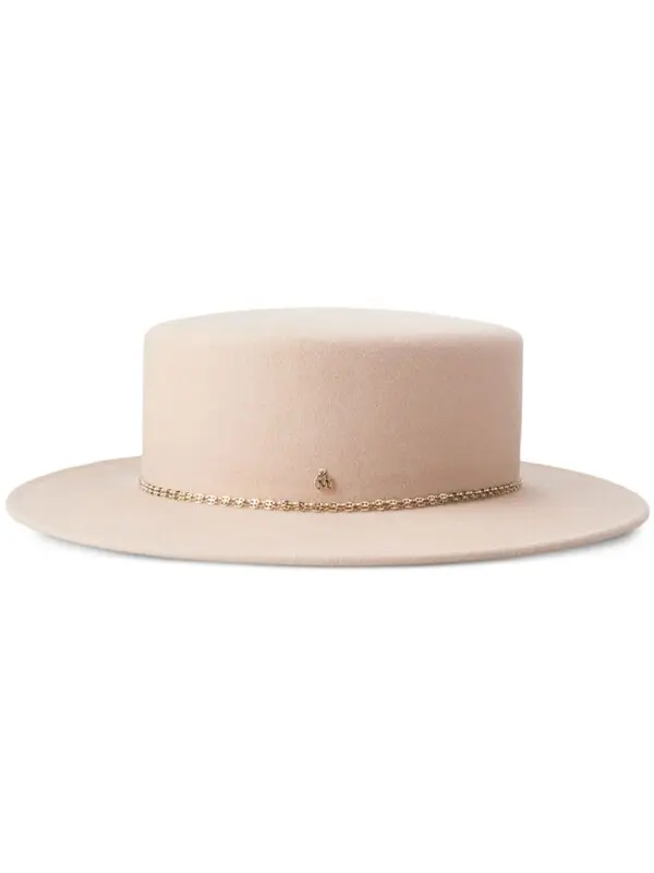 MAISON MICHEL Kiki Hat - Neutrals