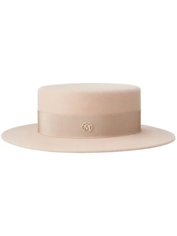 MAISON MICHEL Kiki Hat - Neutrals