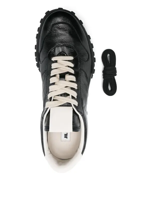 JIL SANDER Leather Sneakers